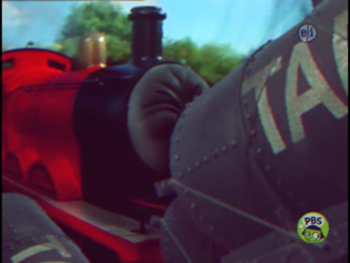 Thomas The Tank Engine James In A Mess