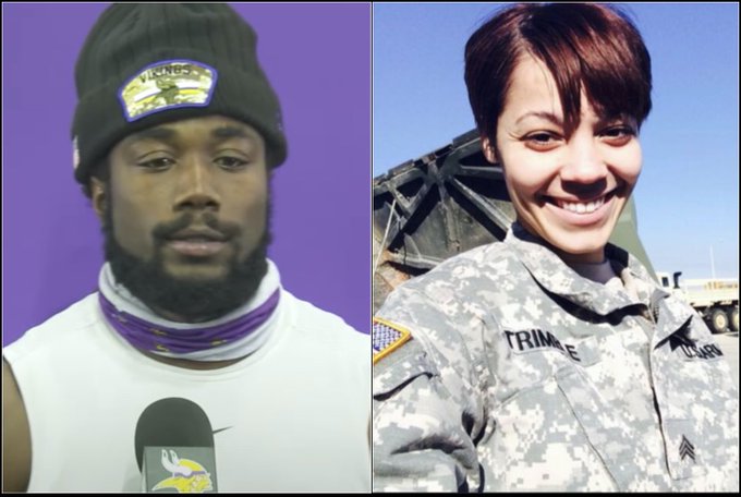 Trimble shows pictures of alleged abuse from Cook