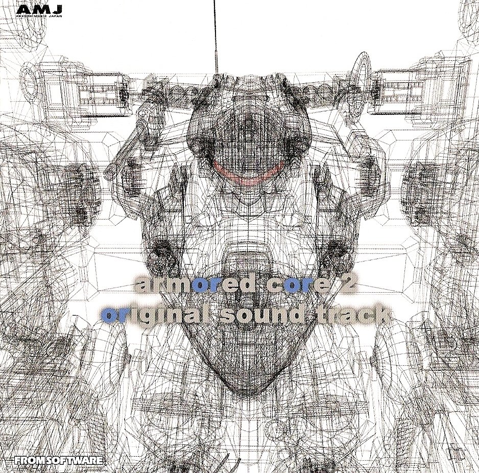 「Armored Core 2 soundtrack front and back cover art 」FromSoftware ...