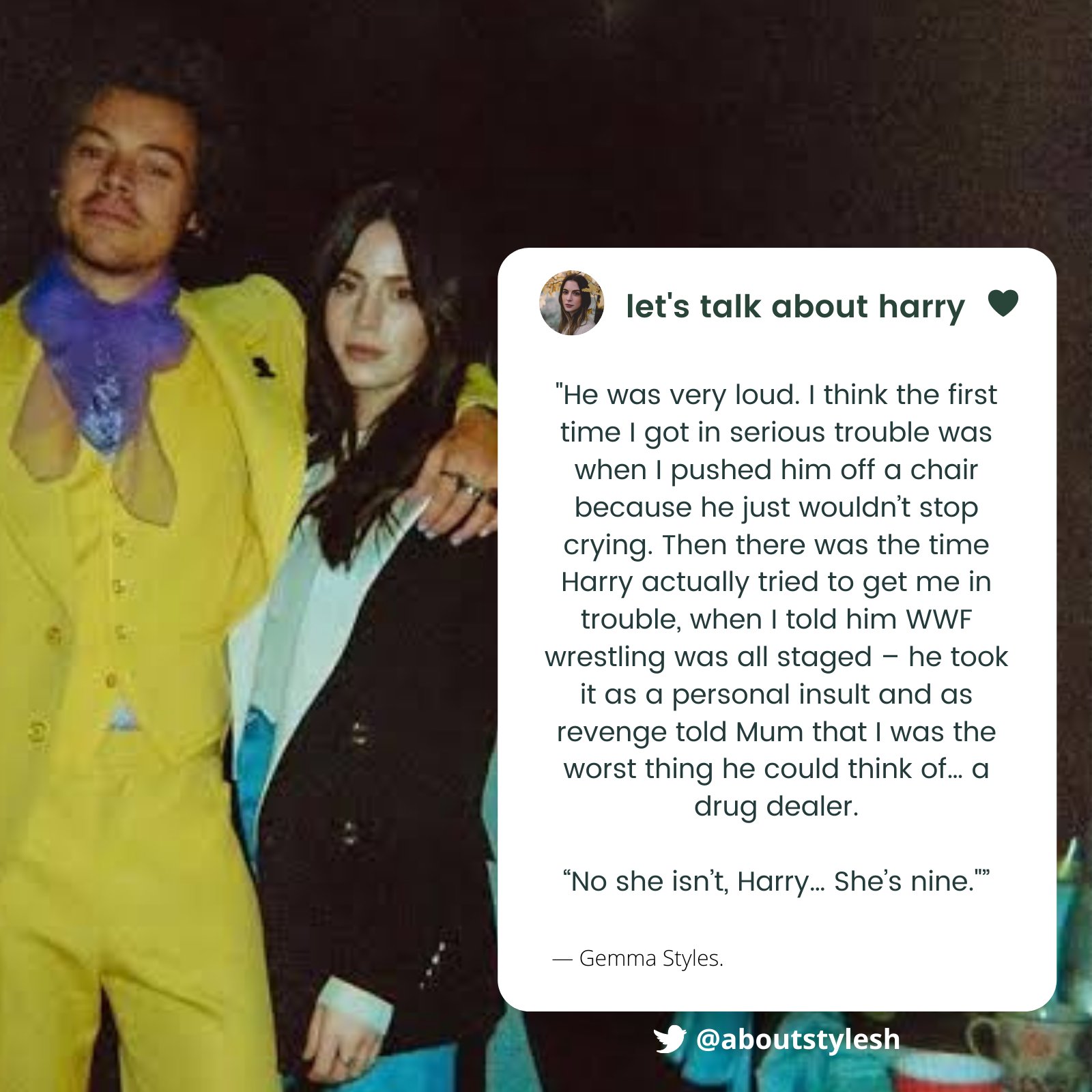 Gemma Styles Quotes Harry Styles' Sister Gemma Makes Beauty Debut As