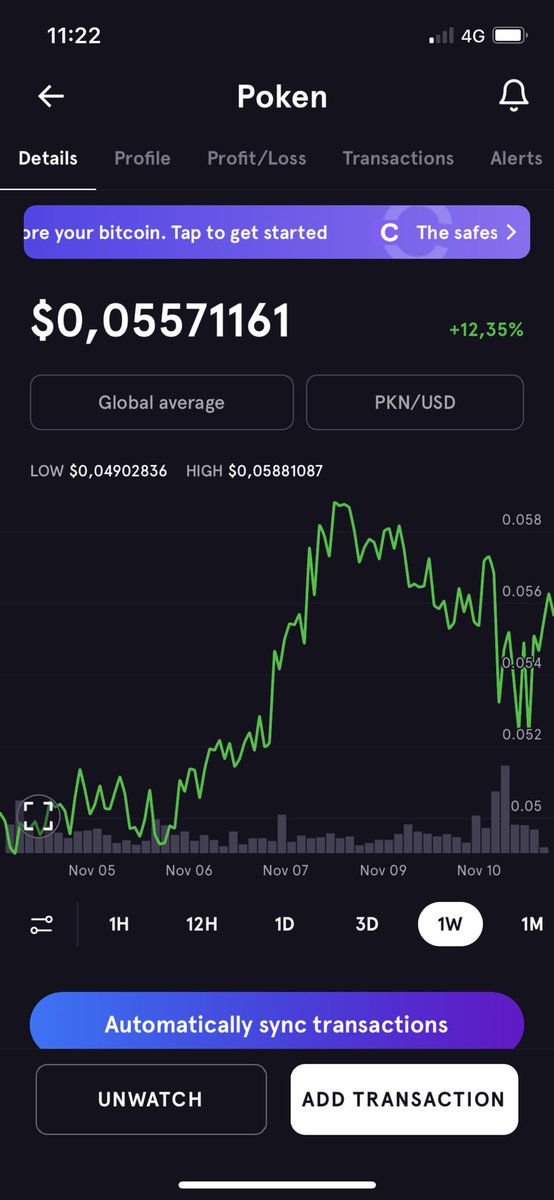 Let’s track the $PKN price on FTX/Blockfolio source: @FTX_Official Pokmi @pokmihq