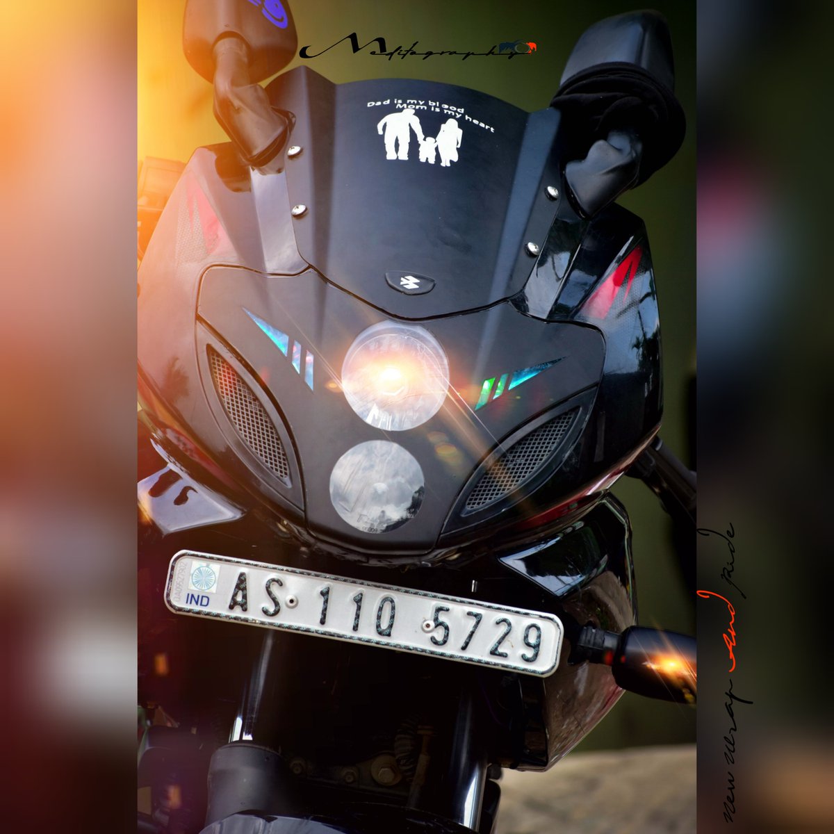 Pulsar 220 Stickering Alteration