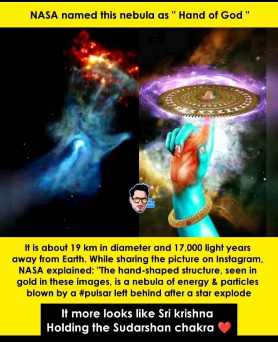 Outer Space Nasa Hand