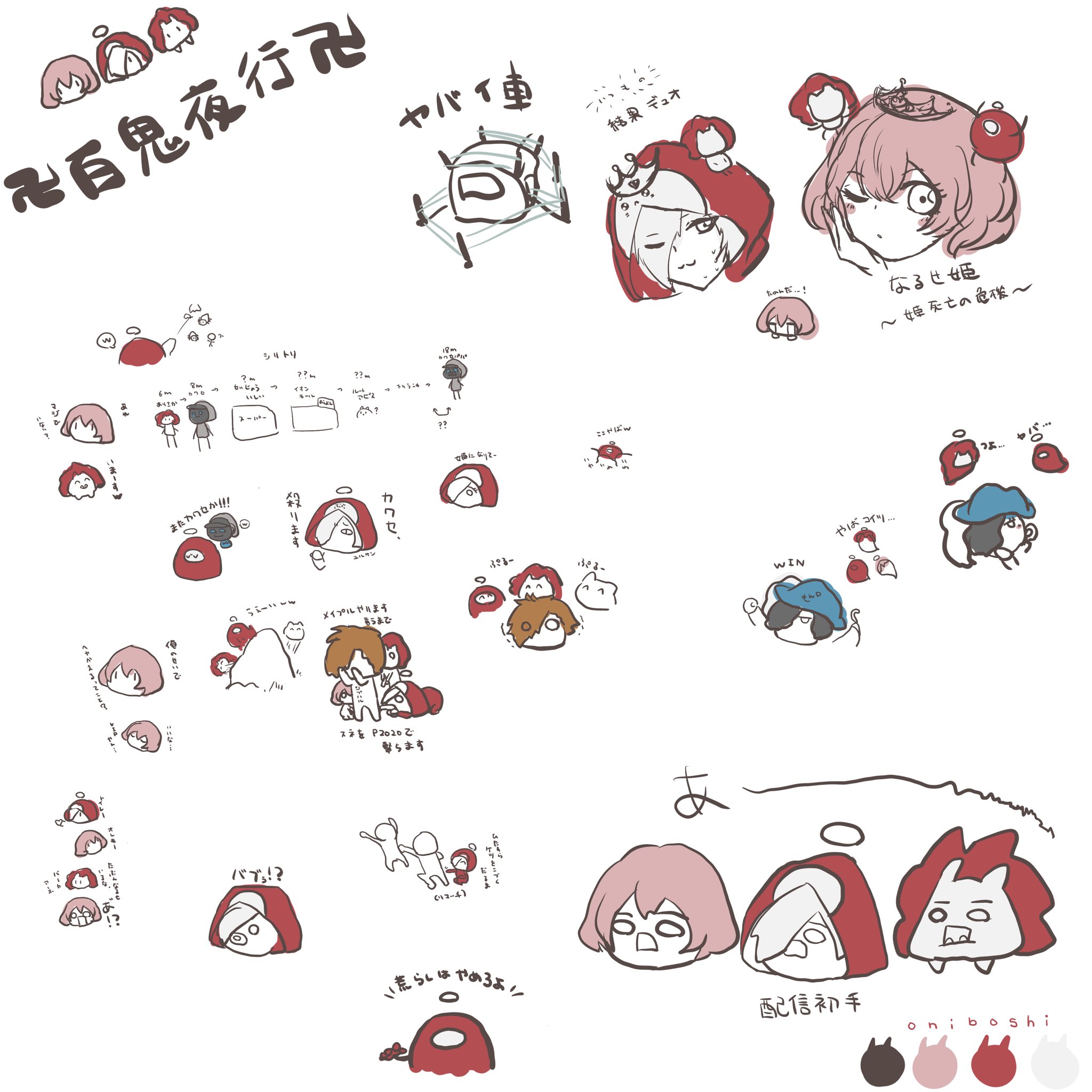 鬼干クラン on Twitter: "#百鬼夜行WIN #Arisakaaa #だるまいずごっど #なるせかいたよ お疲れ様でしたー！面白かったです！！！また大妖怪見せてくださいっ ...