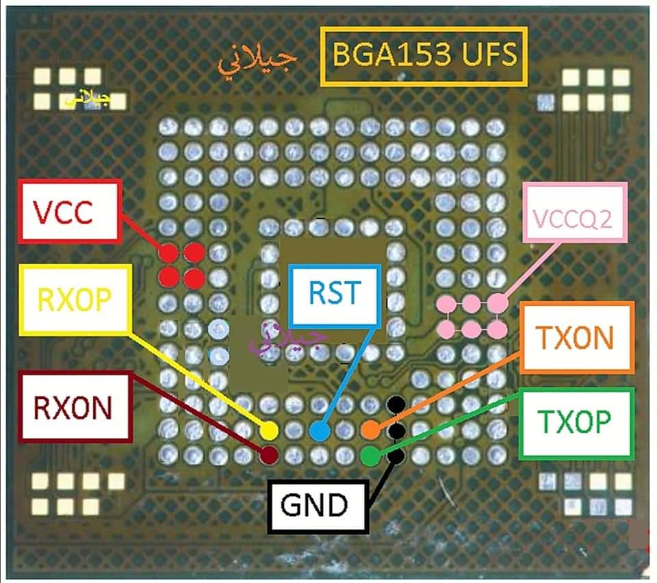 Bga 153 Ufs Pinout Best Offers | brunofuga.adv.br