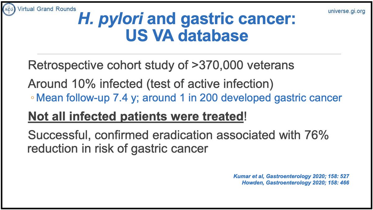 Today's @AmCollegeGastro Virtual Grand Rounds: H. pylori with Dr. Colin ...