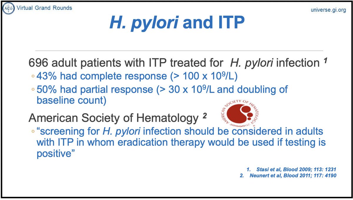 Today's @AmCollegeGastro Virtual Grand Rounds: H. pylori with Dr. Colin ...