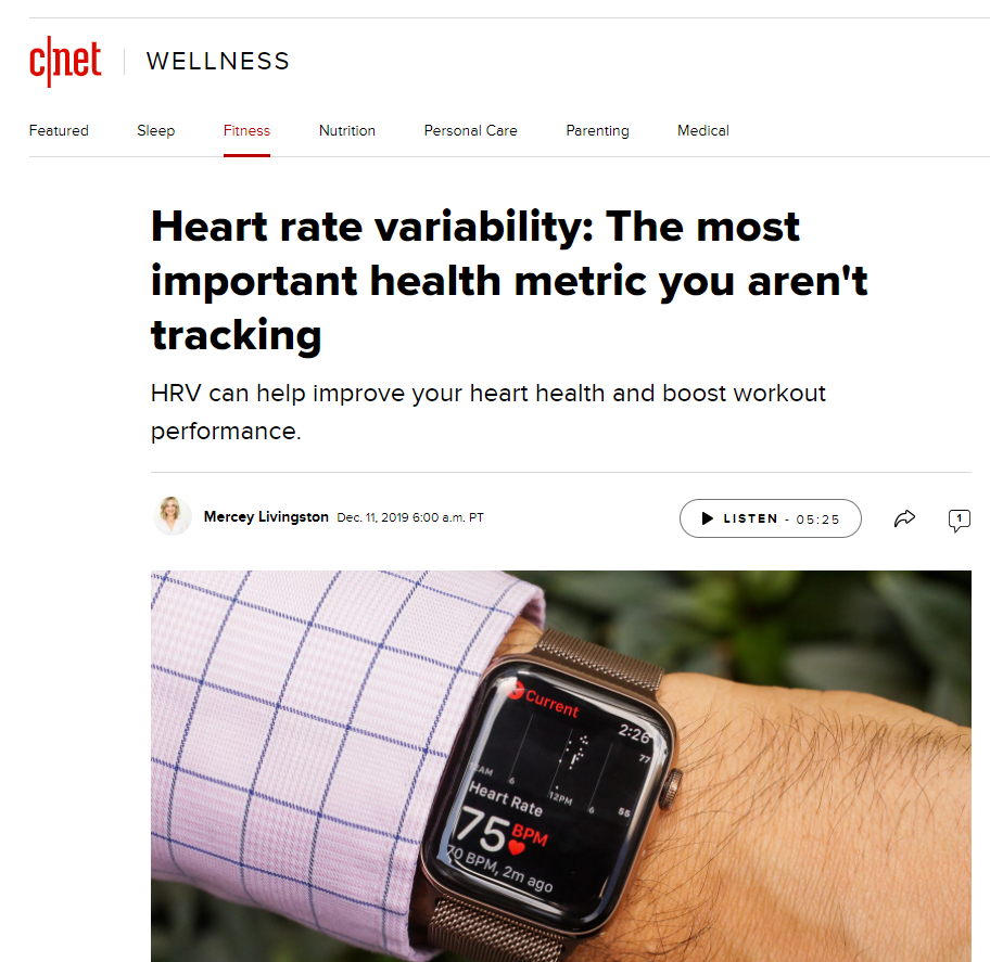 #HRV: INTRO With wearable tech, heart rate variability (HRV) has seen a ...