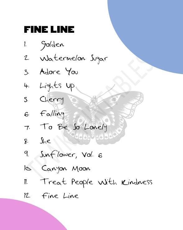 Harry Styles Handwriting