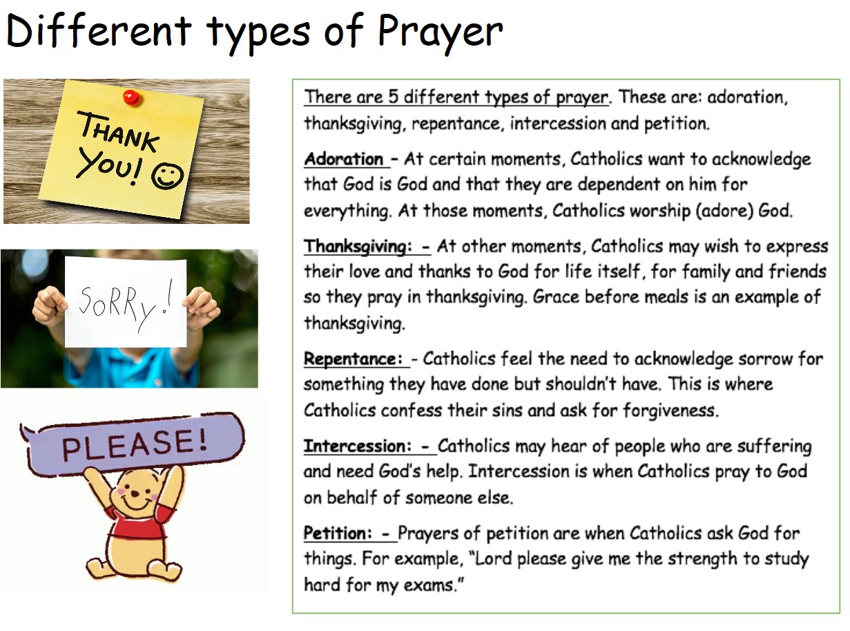 Prayers Of Adoration And Thanksgiving