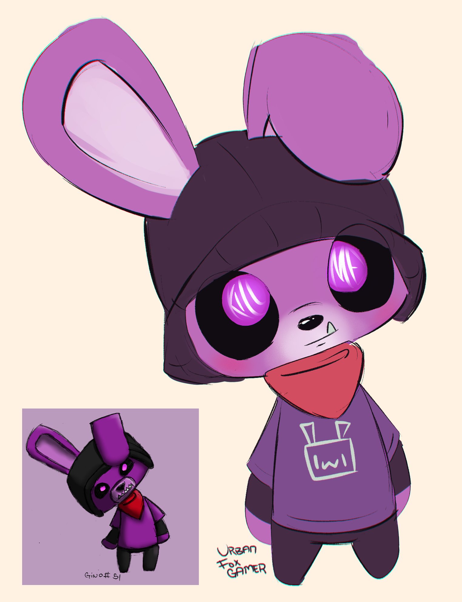 Fnaf Bonnie Chibi