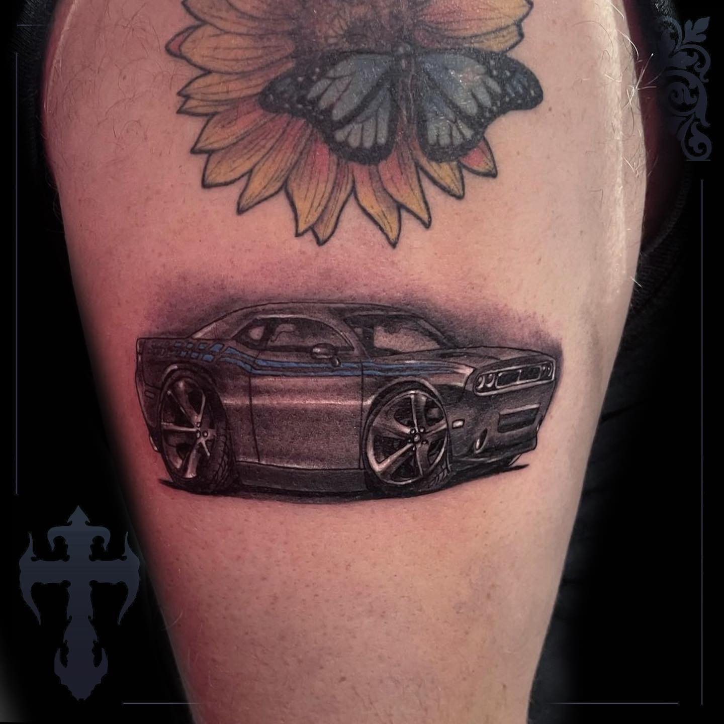 Aggregate more than 65 hellcat logo tattoo super hot - in.coedo.com.vn