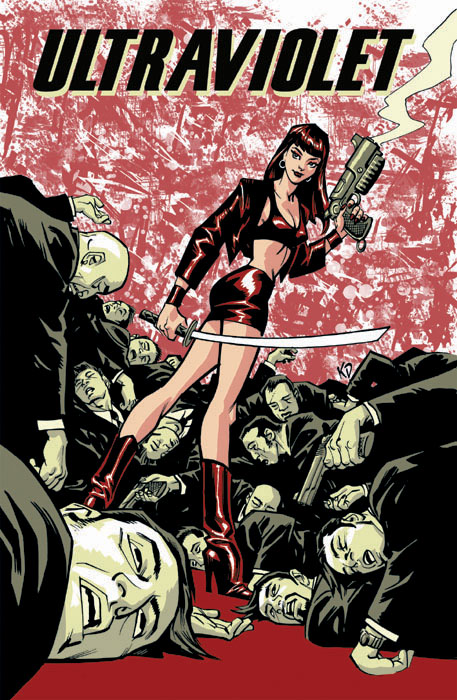 Ultraviolet Comic Character