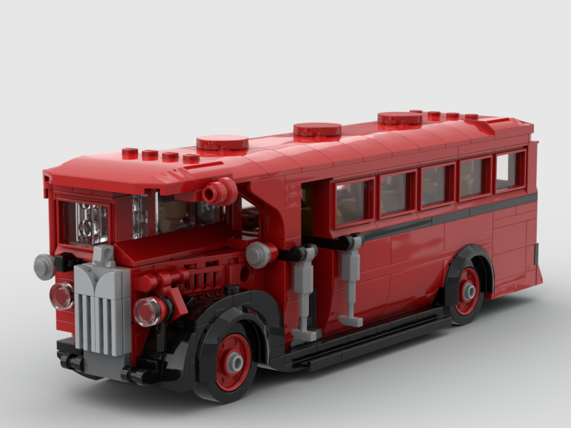 LEGO RWS styled Bertie The Bus (Regal T Class bus) : r/thomasthetankengine
