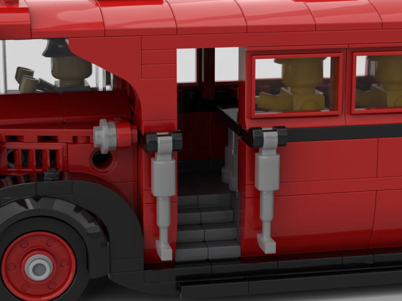 LEGO RWS styled Bertie The Bus (Regal T Class bus) : r/thomasthetankengine
