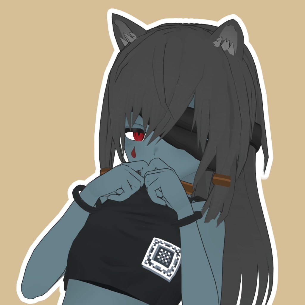 Chuzume on Twitter: "しれっとアイコン用のモデルも青くしました https://t.co/2lEJRt9zbk" / Twitter