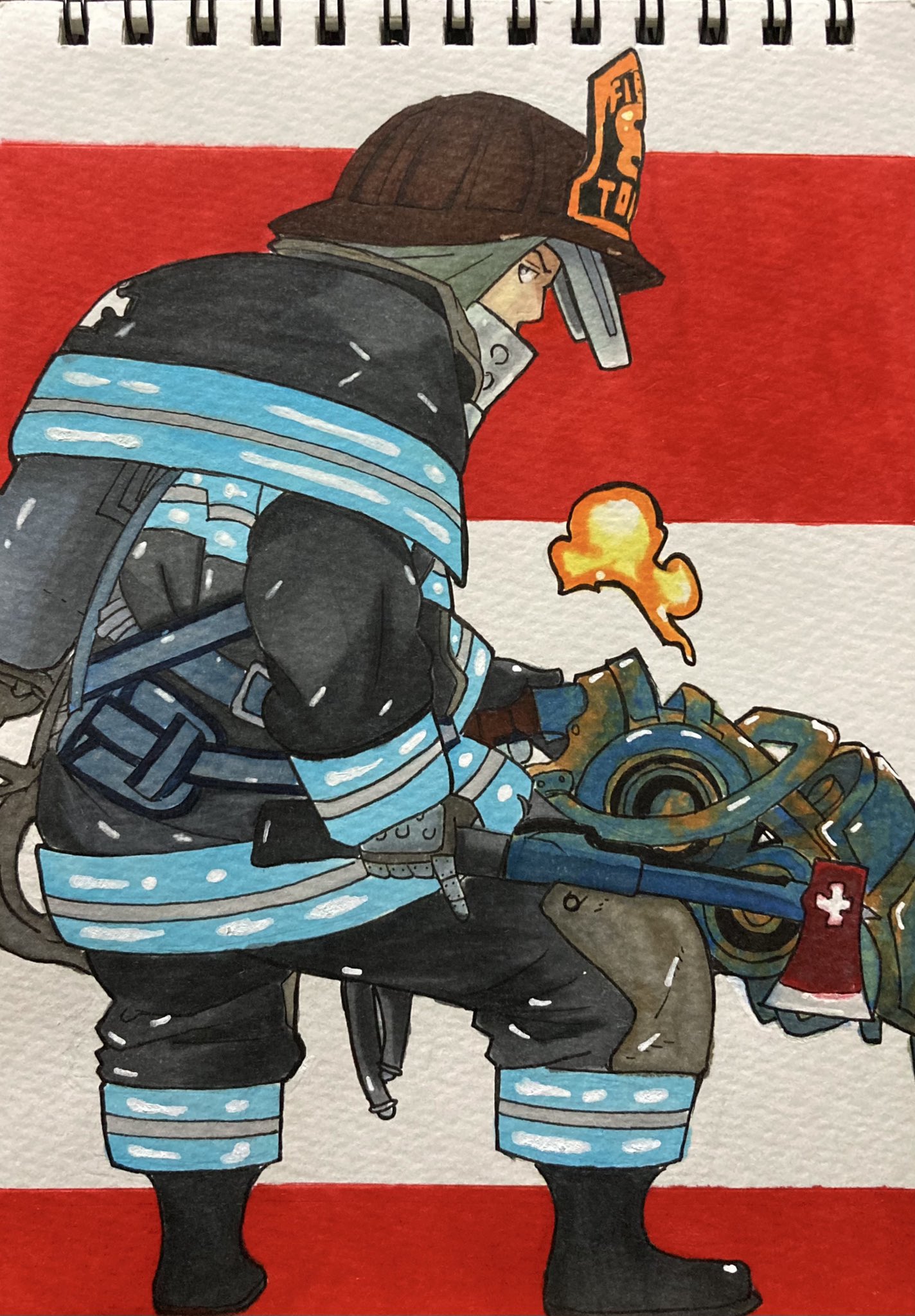 toppo on Twitter: "#今月描いた絵を晒そう…