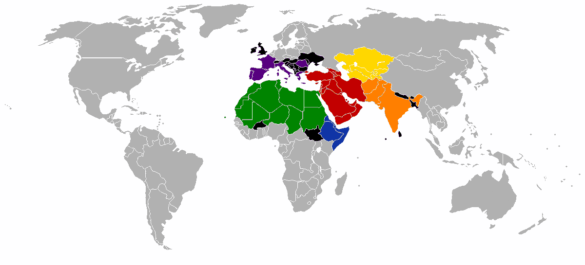 Mediterranean Race Map