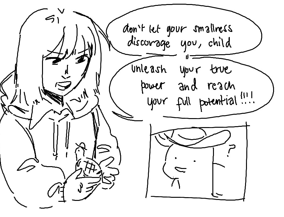 「also what perfect timing, i was drawing 」|🌾che(ese)の漫画