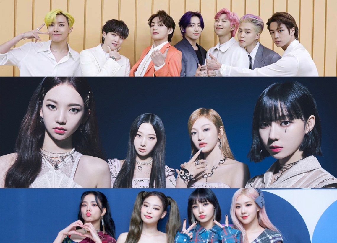 KPOPINA on Twitter: "BTS، aespa وBLACKPINK يتصدرون تصنيفات شهر اكتوبر لقيمة العلامة التجارية ...