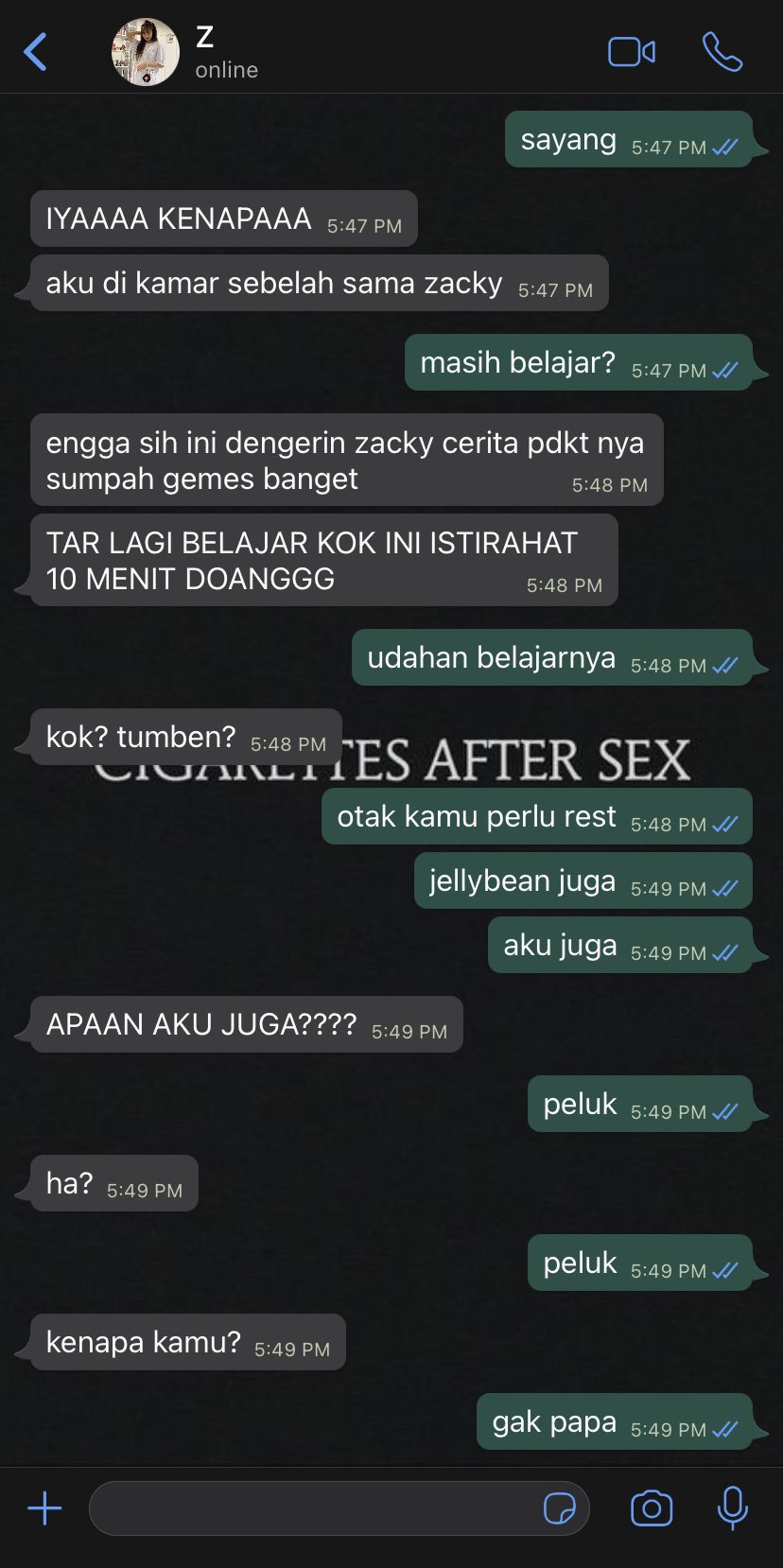 Erina on Twitter: "559. telinga gue gatel https://t.co/9YjqWK7pce" / Twitter