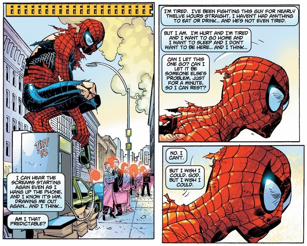 Spiderman Comic Book Page