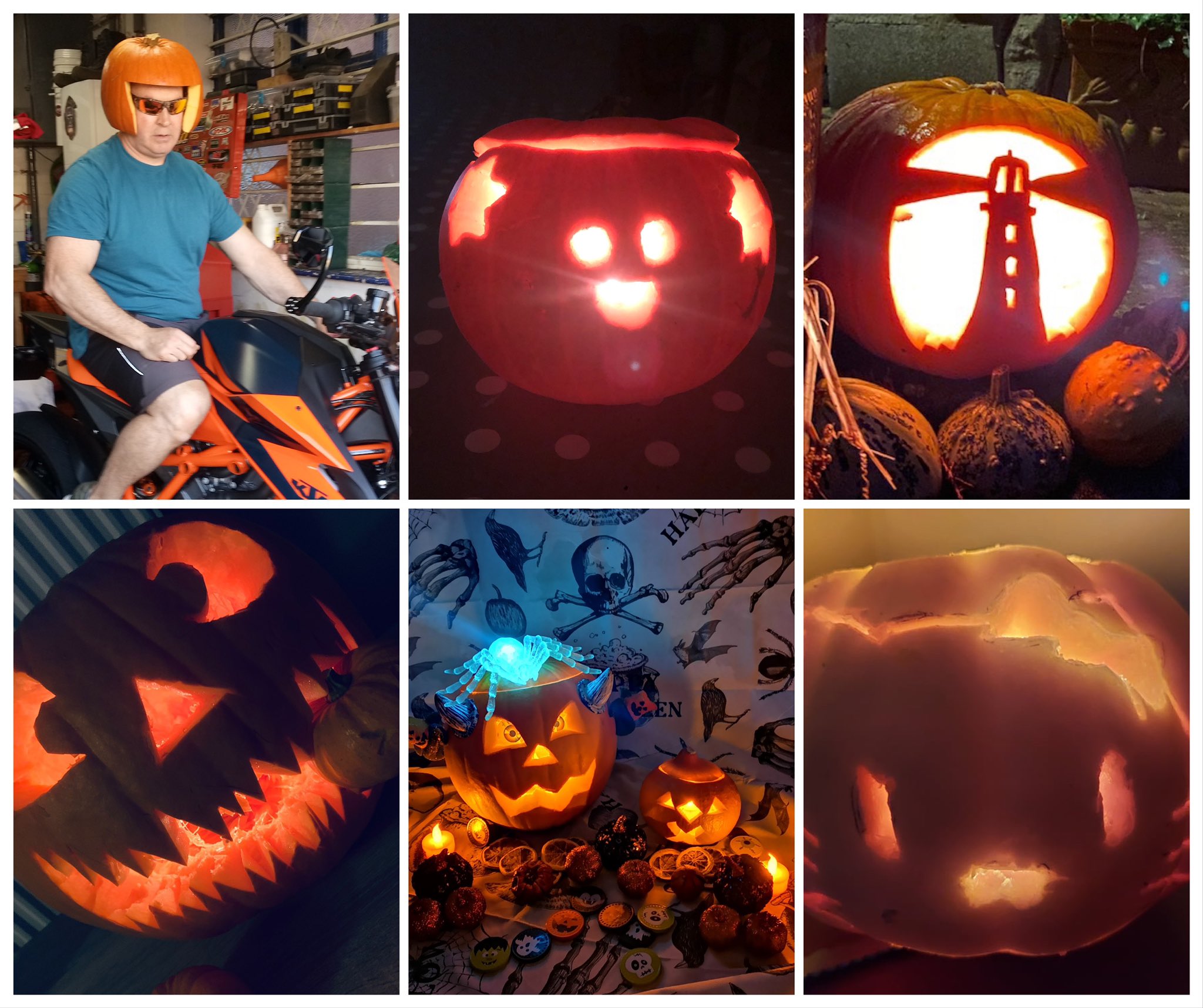 Lighthouse Pumpkin Stencil