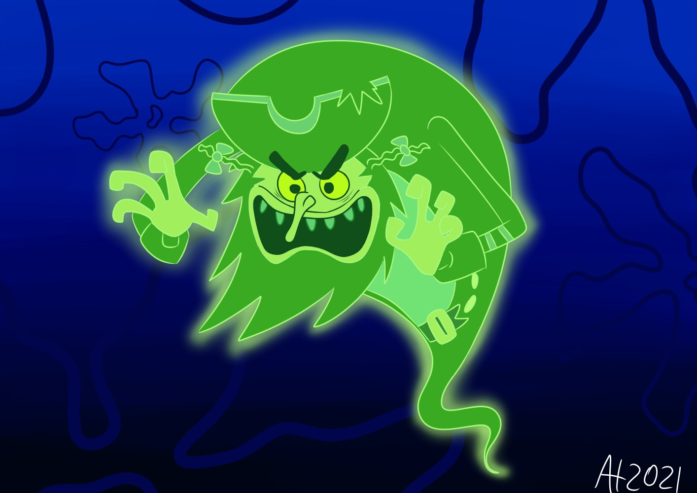 Flying Dutchman Spongebob Wallpaper