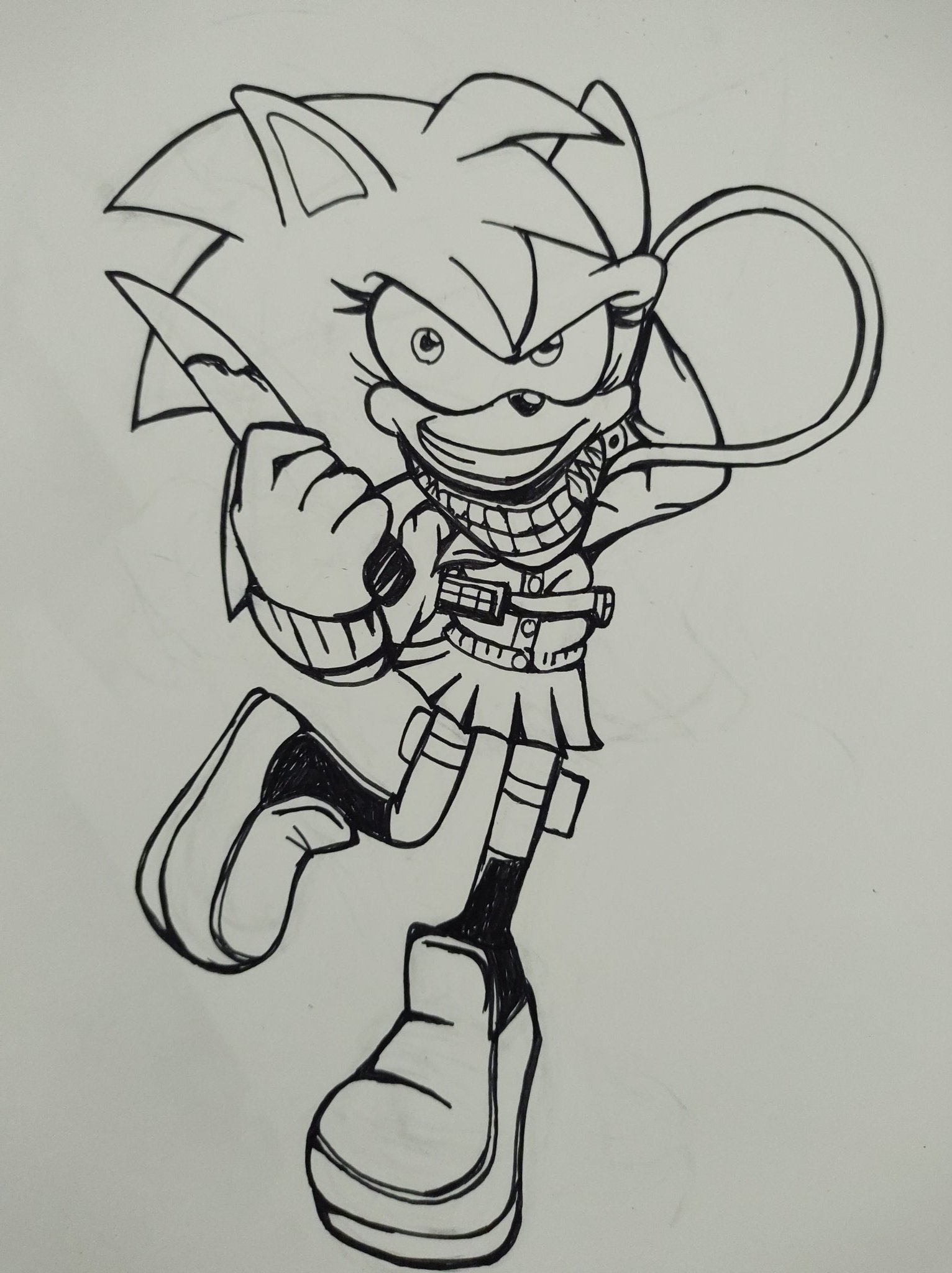 Rosy The Rascal Drawing