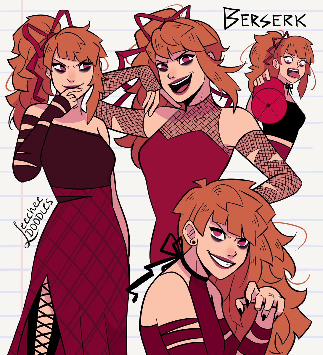 「HAPPY HALLOWEEN!! This is Berserk, Blossom's counterpart fro」Arleyの漫画