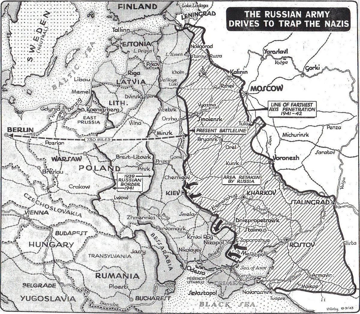 Red Army forces have now reached Chaplynka, north of the Perekop ...