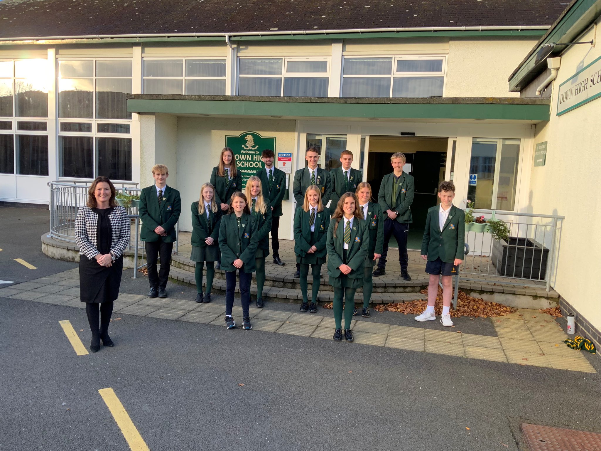 Down High School on Twitter: "We are pleased to announce that the student body has elected their ...