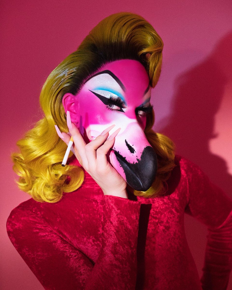 Pink Flamingos Connie And Raymond