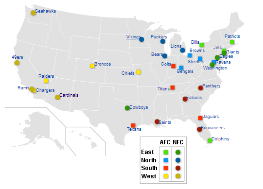 pronunciación acortar factor mapa conferencias nfl Eso siglo Inducir