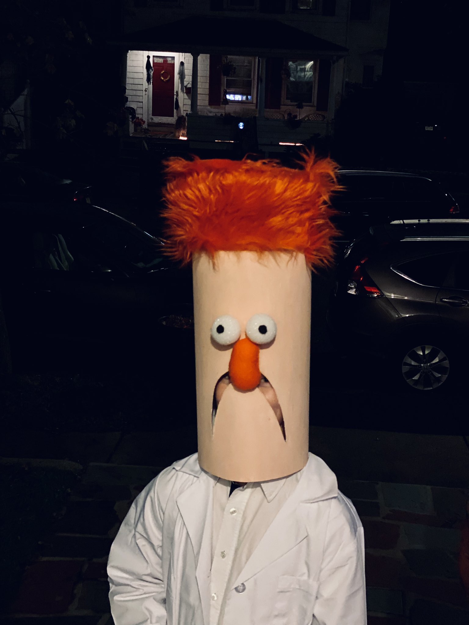 How To Make A Beaker Costume