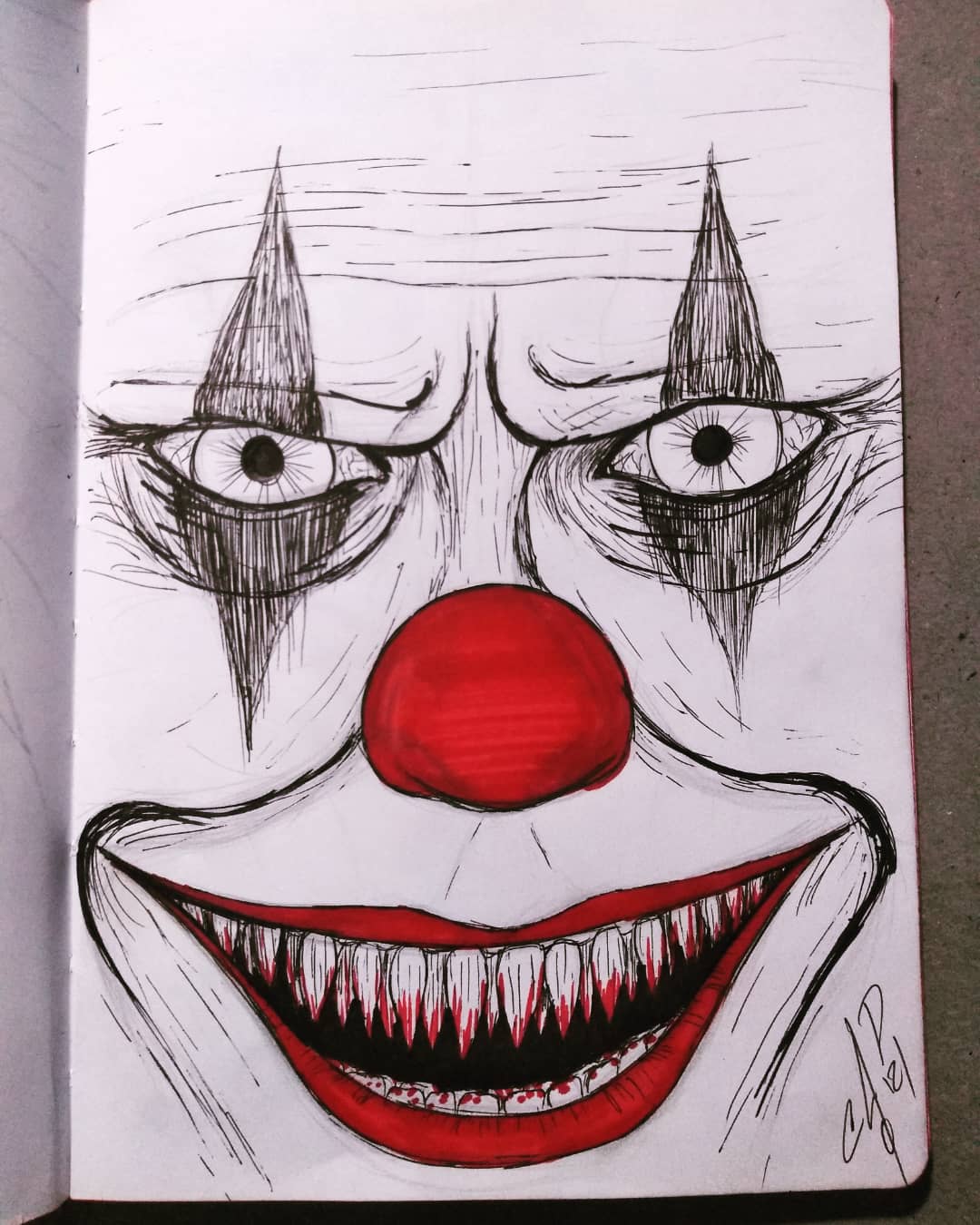 Dibujos A Lapiz De Payasos