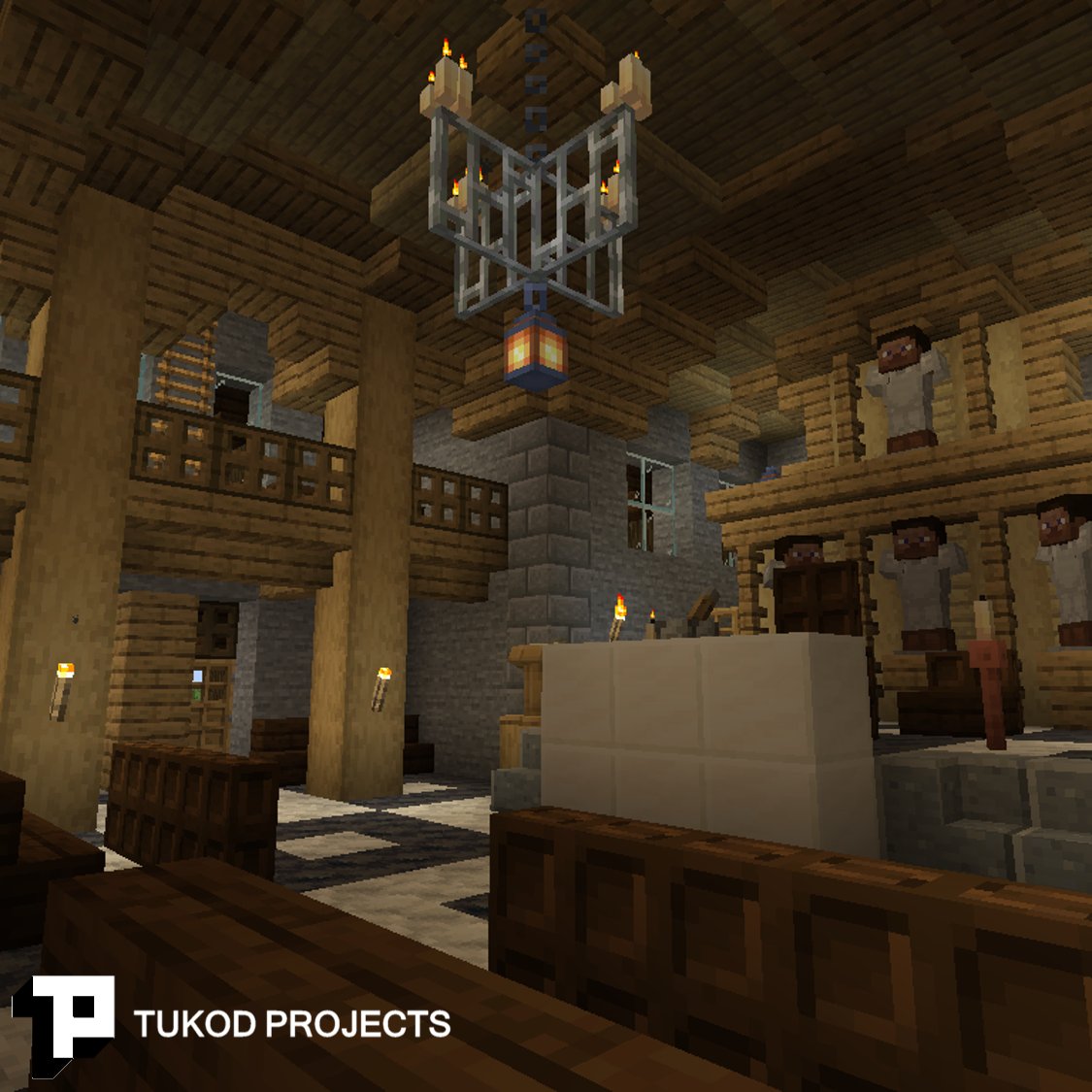 Minecraft Church Inside