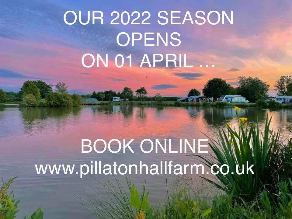 Camping and Caravaning in Staffordshire countryside - Pillaton Hall Farm
