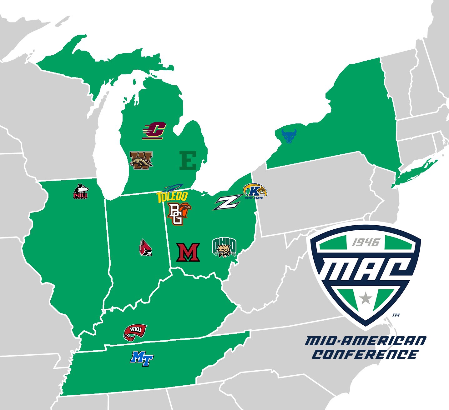 Mac Football Map