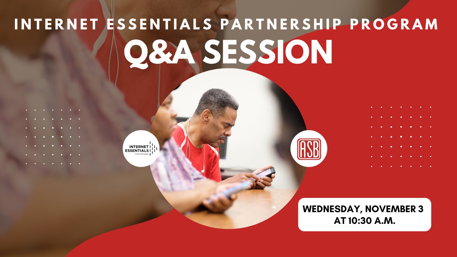 VisionLink on Twitter: "Don't forget to sign up for ASB's Q&A session on its Comcast Internet ...