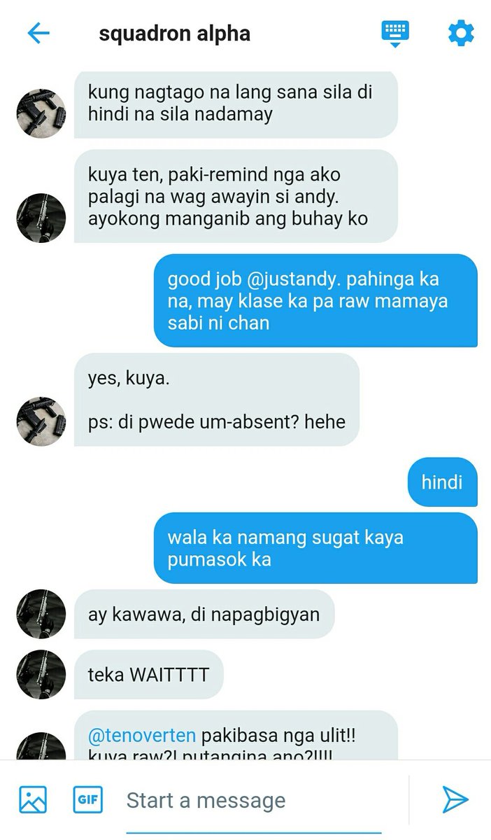 `elle. | chenji au📌 on Twitter: "231. UNDERstanding naman this guy…