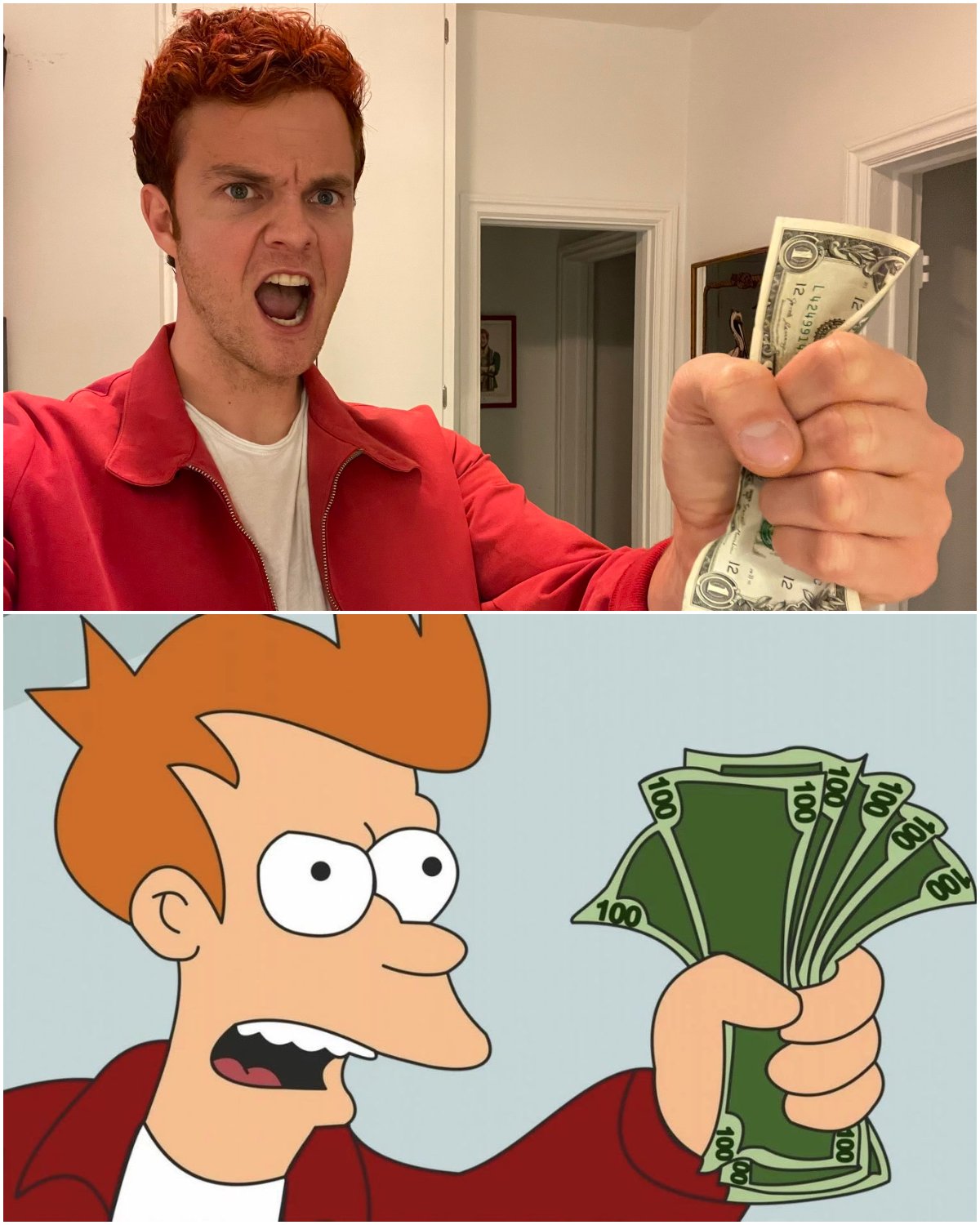 Futurama Fry Meme Shut Up And Take My Money