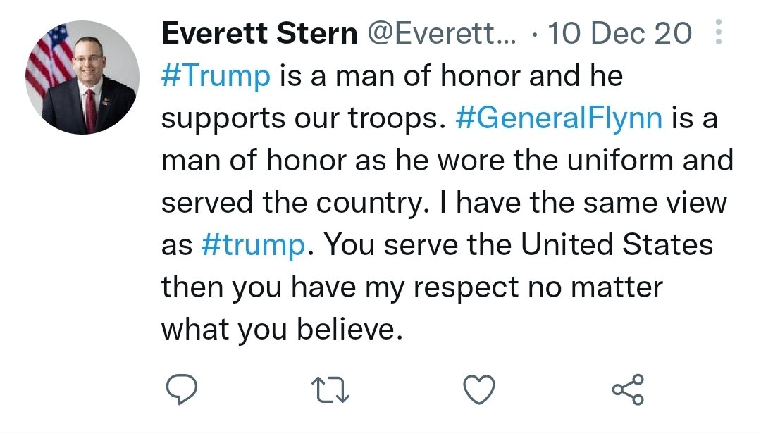 Mike Rothschild on Twitter: "Yikes. Looks like Everett Stern used to be a pretty big Michael ...