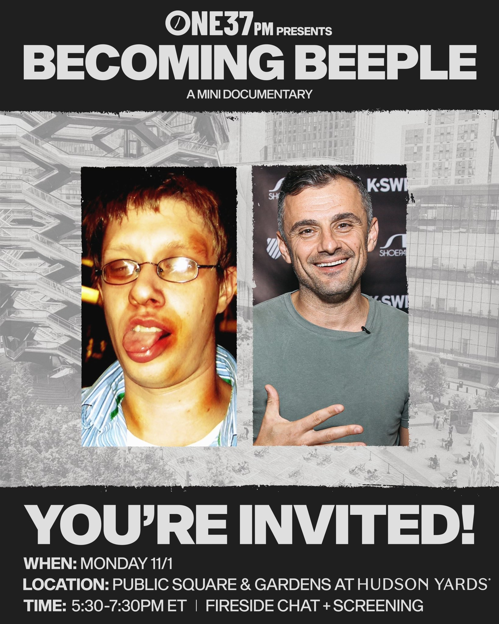 beeple on Twitter: "TODAY!!! 5:30 _ NYC 🗣🗣🗣…