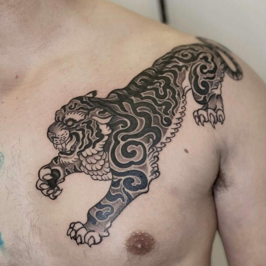 Tibetan Tiger Tattoos