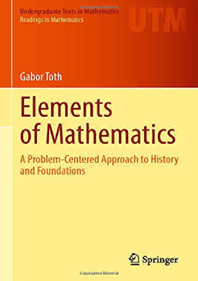 [pdf] full download Elements of Mathematics: A Problem-Centered ...