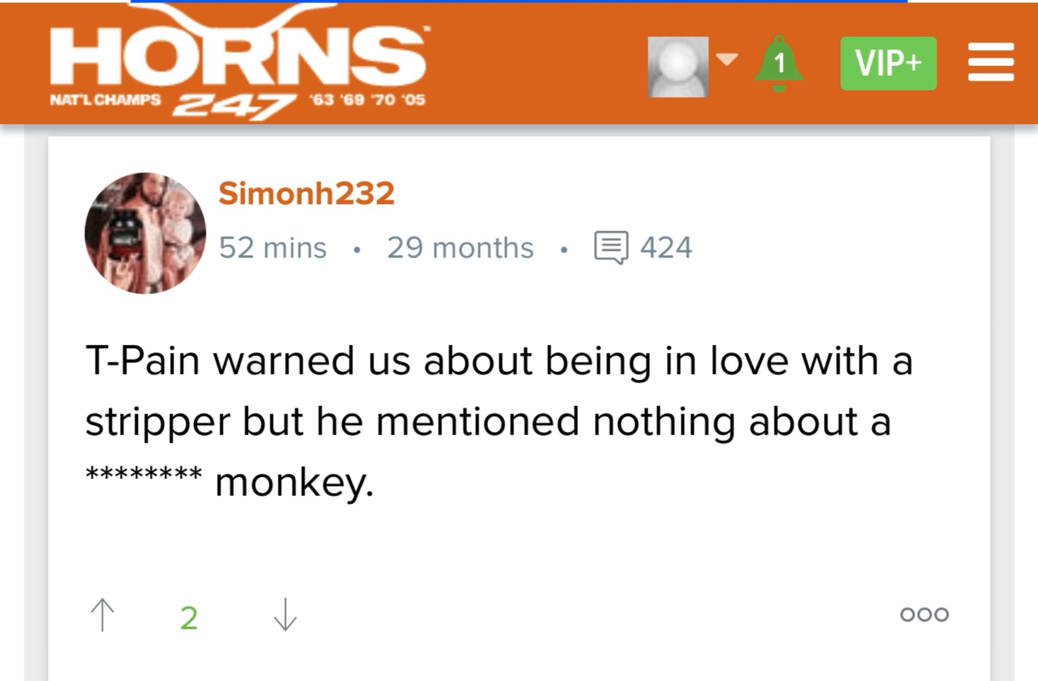 Message Board Geniuses on Twitter: "To be fair to Jeff Banks, T-Pain never warned us about ...