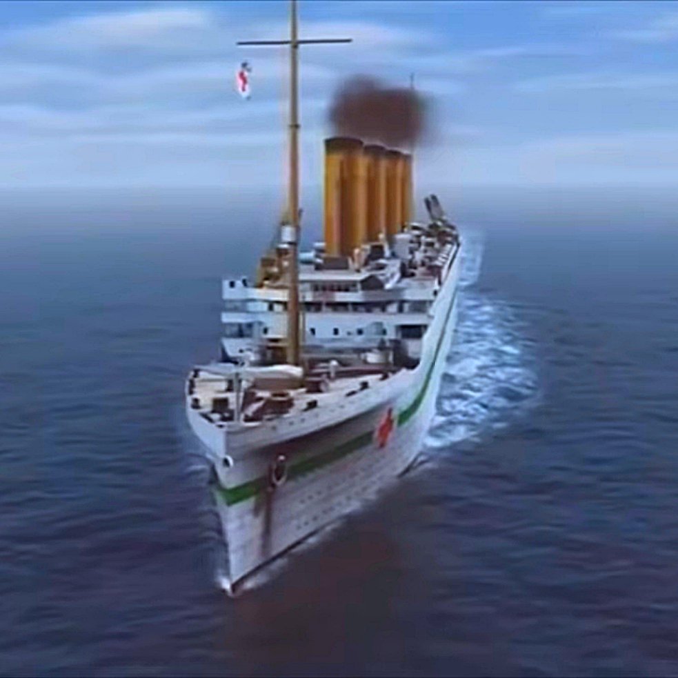 Minecraft Britannic Sinking