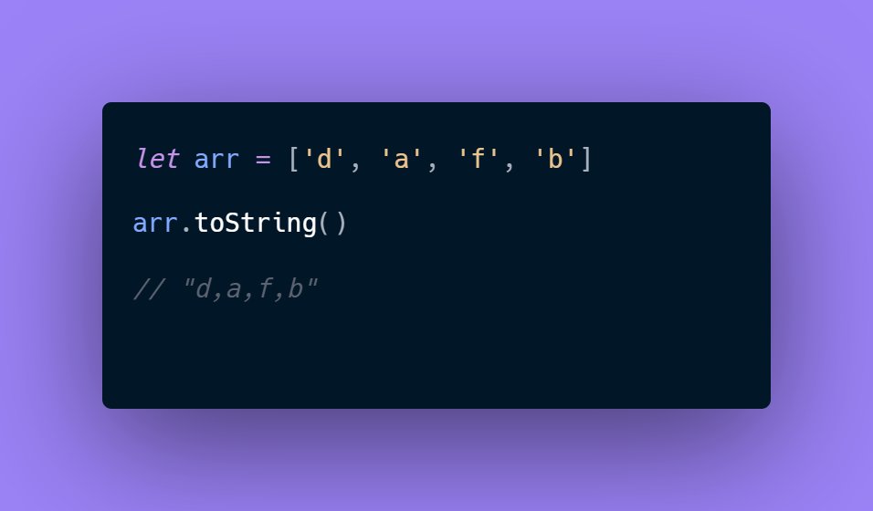 18 JavaScript Array Methods you should know as a developer: 🧵 thread on ...