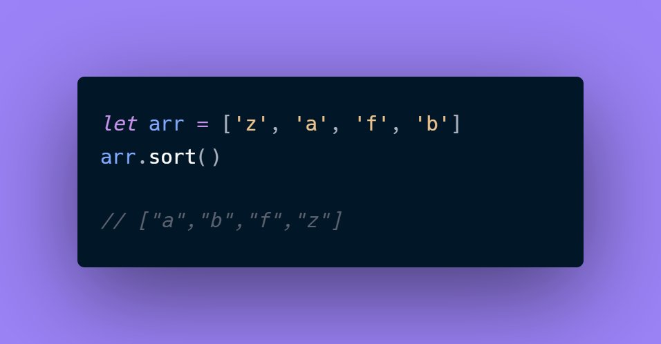 18 JavaScript Array Methods you should know as a developer: 🧵 thread on ...